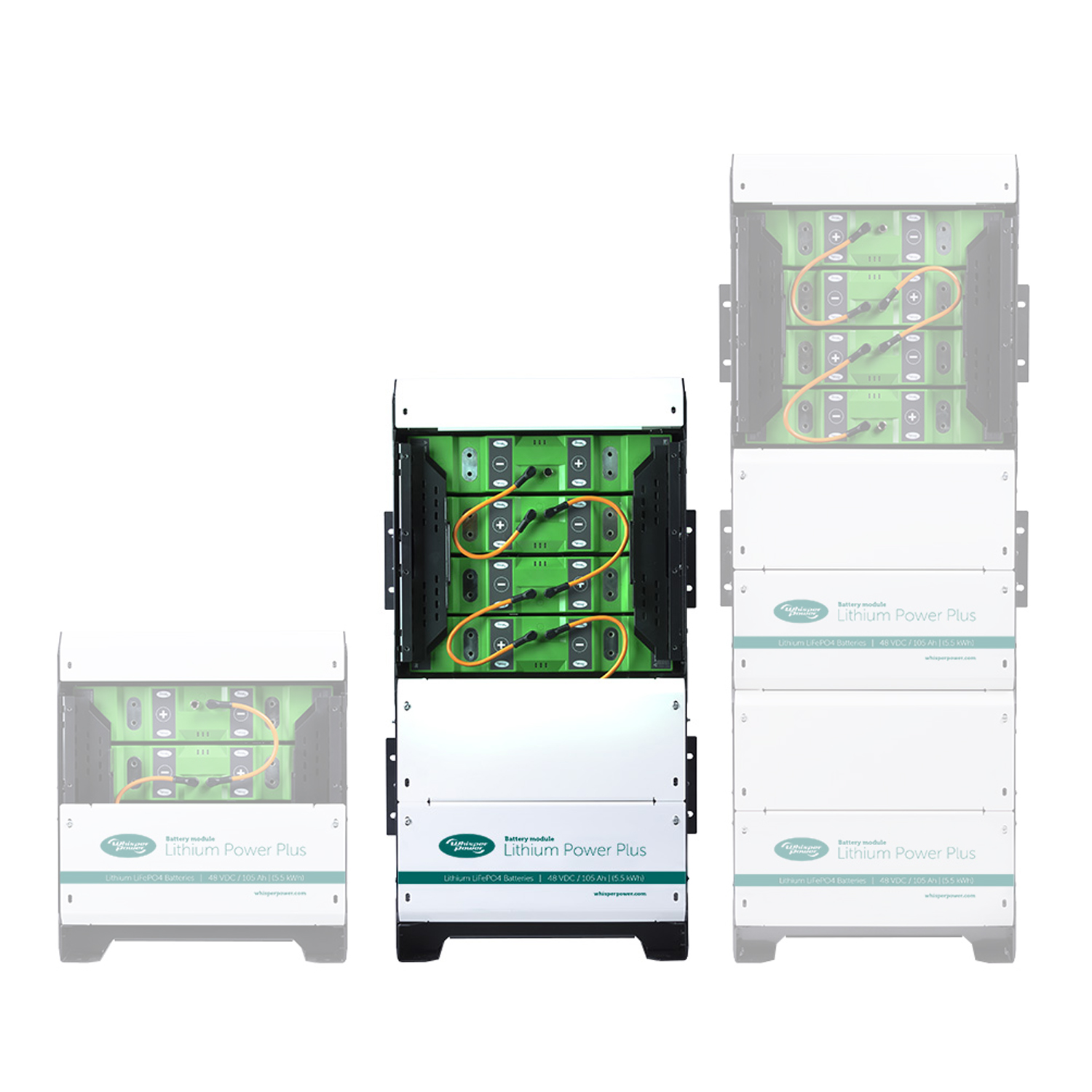 Lithium Power Plus Modular Battery Rack 48 V - 11.1 kWh